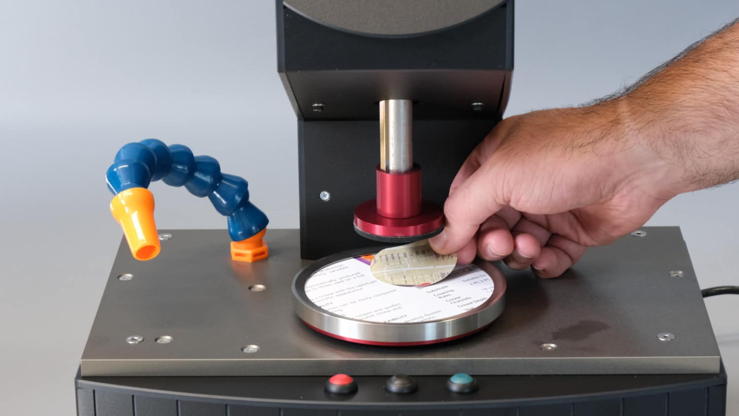 Hanatek Rub & Abrasion Tester (RT4) - Rhopoint Instruments