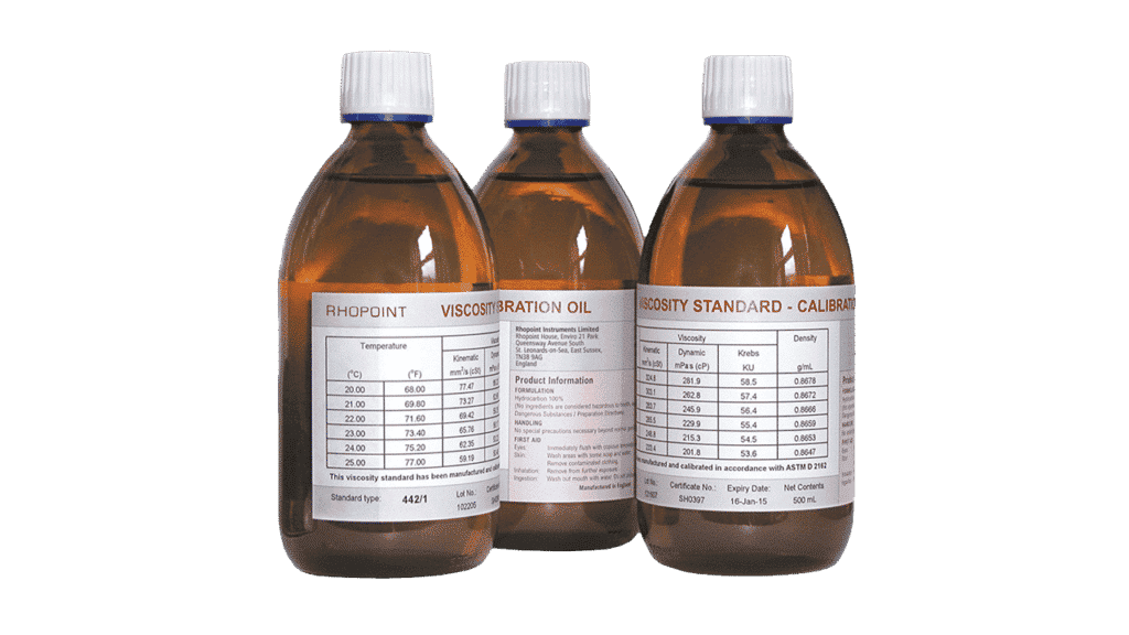 Calibration Oils - Rhopoint Instruments