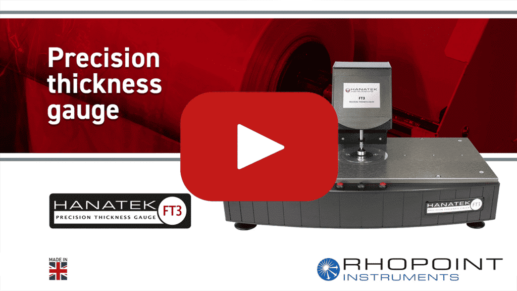 Hanatek Precision Thickness Gauge (LAB) - Rhopoint Instruments